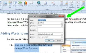 AutoCorrect and AutoText | Lexdis 2.0