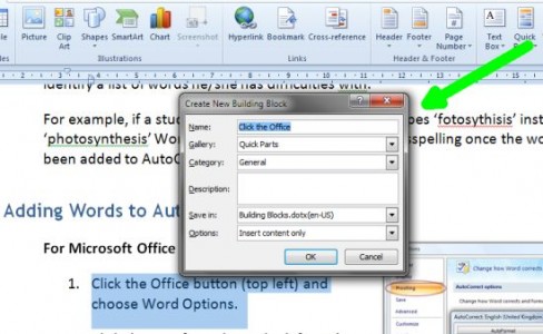 AutoCorrect and AutoText | Lexdis 2.0